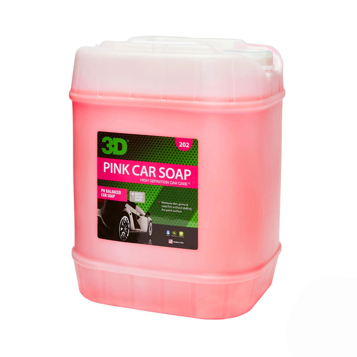 3D Pink Car Soap - 473ml/3.8L/20L – The Detail Store