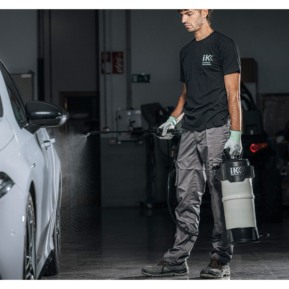 IK E Multi Pro 12 Hand Pump Sprayer (with Battery Compressor) – The Detail Store