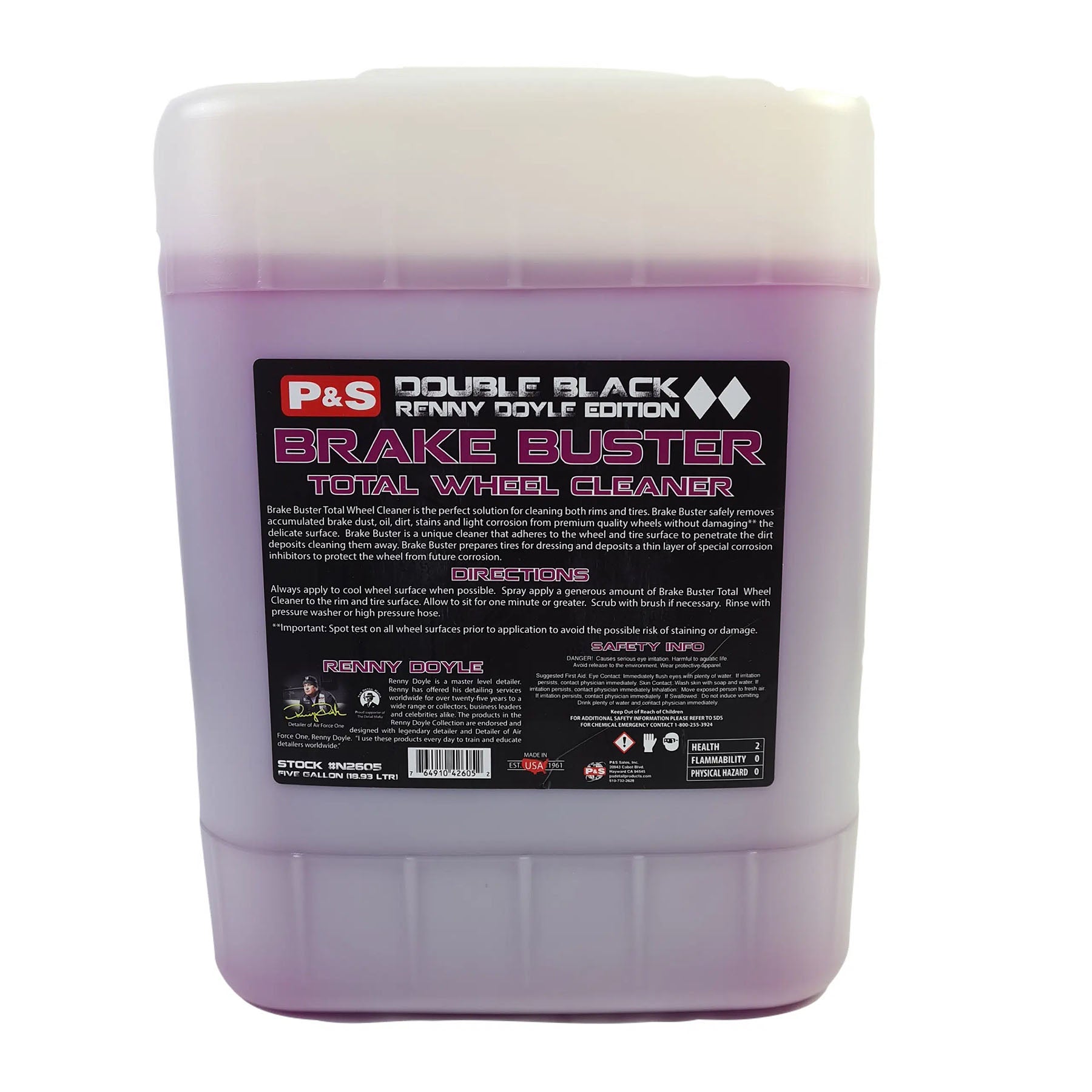 P&S Detailing Brake Buster Non Acid Wheel And Tire Cleaner – The Detail ...