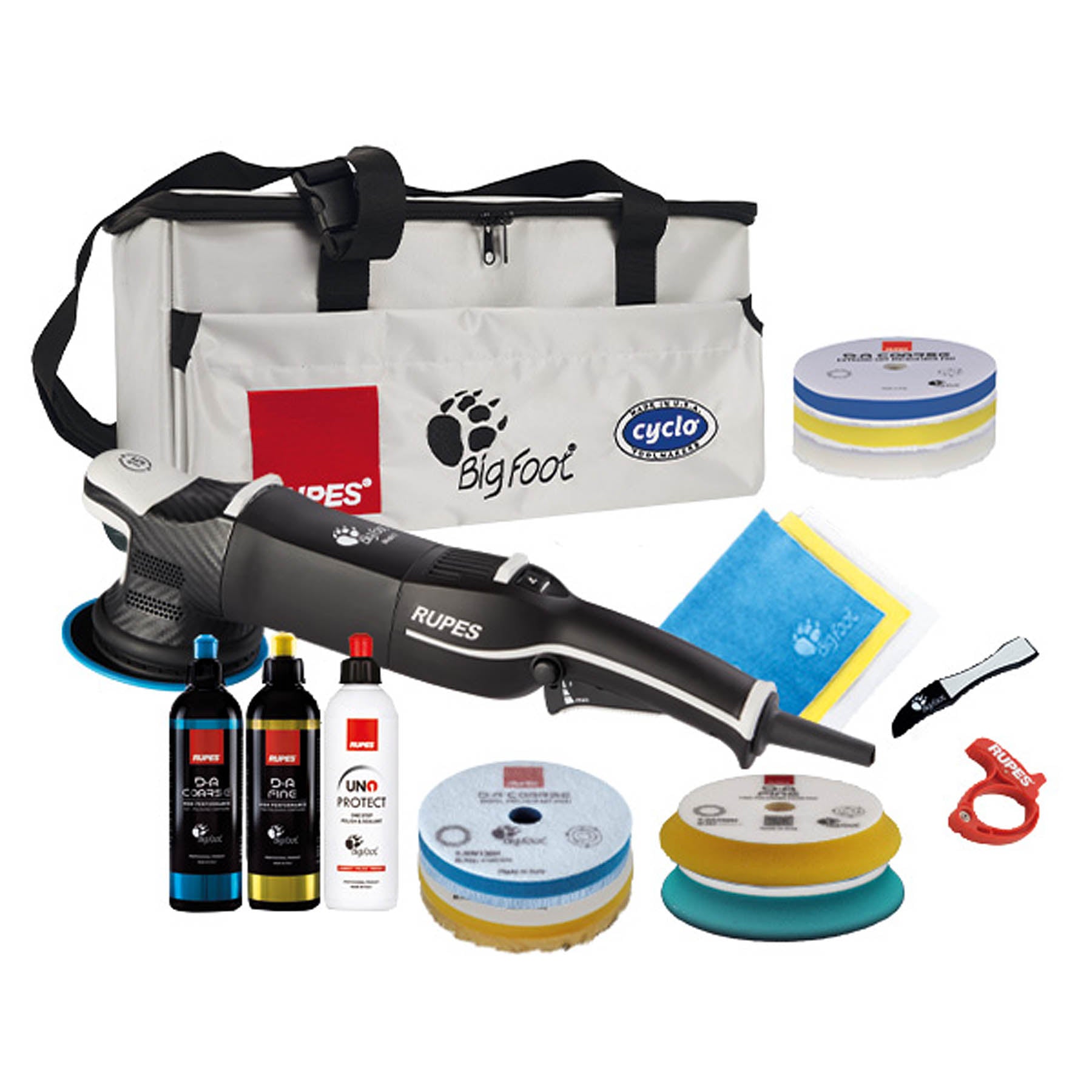 RUPES BigFoot LHR15 Mark V 15mm Random Orbital Polisher - Machine ...