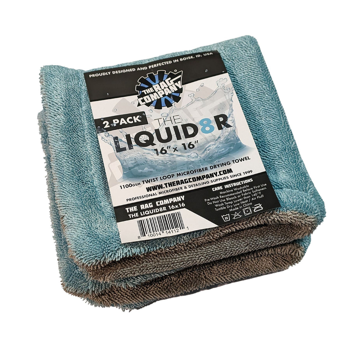 The Rag Company The Liquid8R Twist Loop Drying Microfibre – The Detail ...