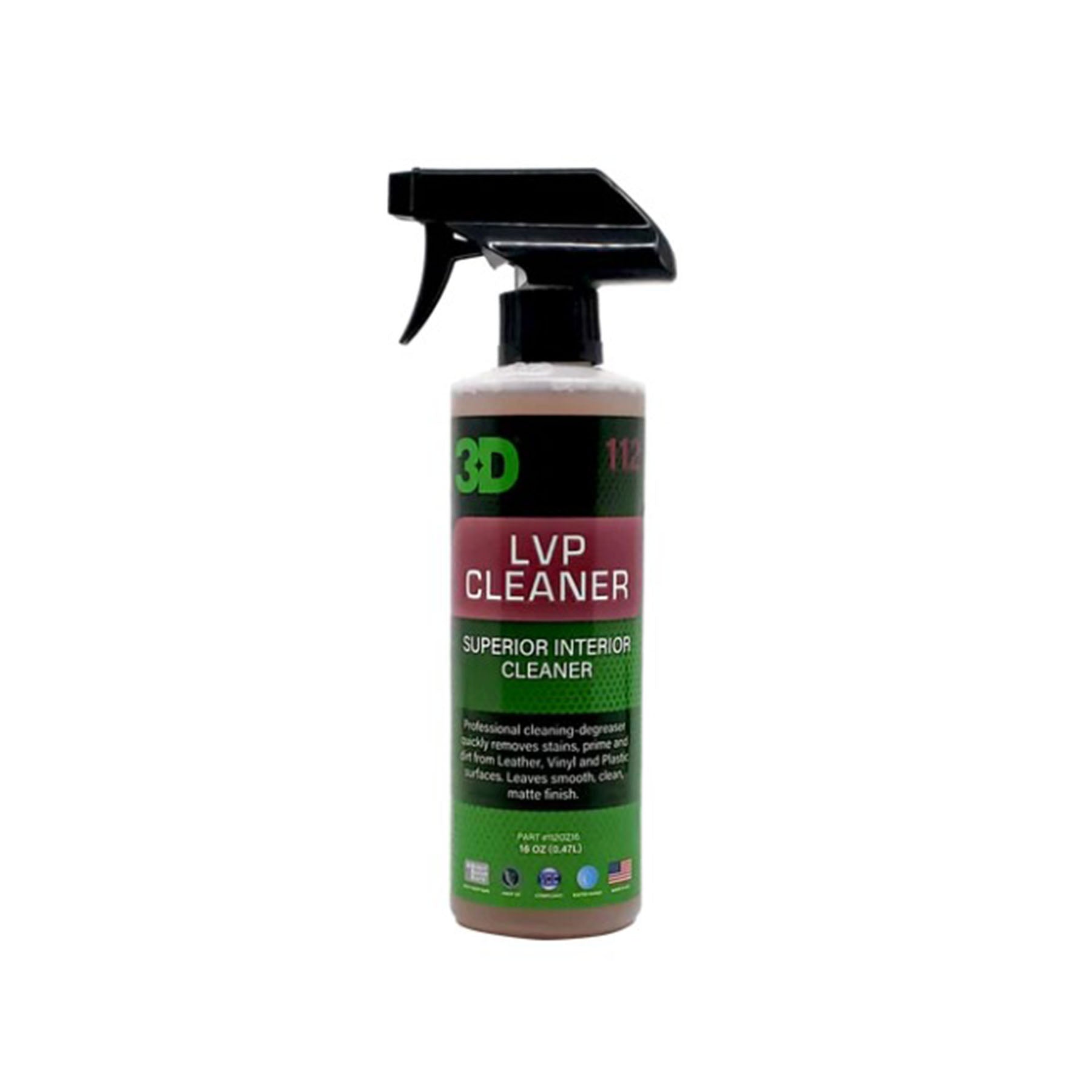 3D LVP Cleaner - 473ml – The Detail Store