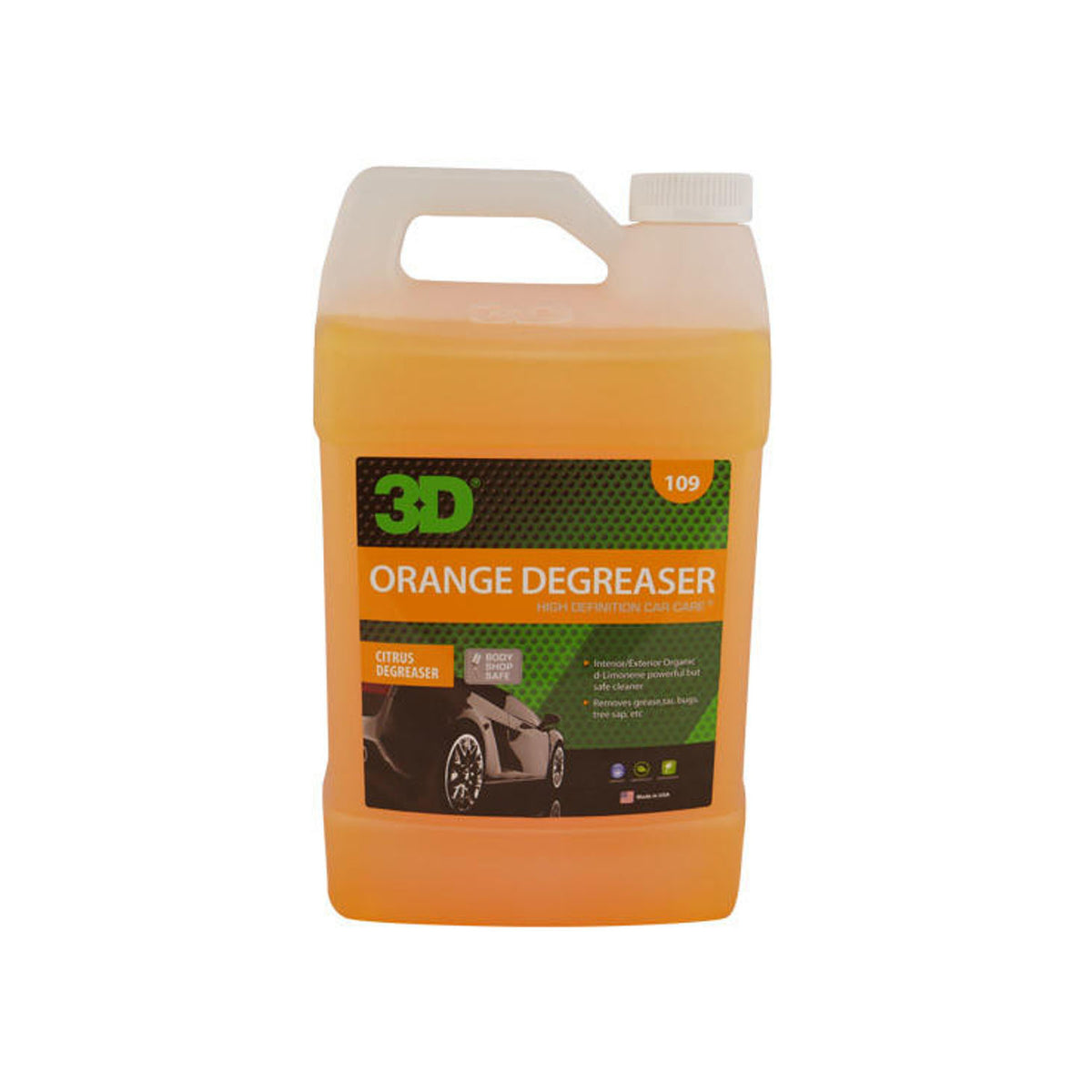 3D Orange Degreaser - 473ml/3.8 Litres – The Detail Store