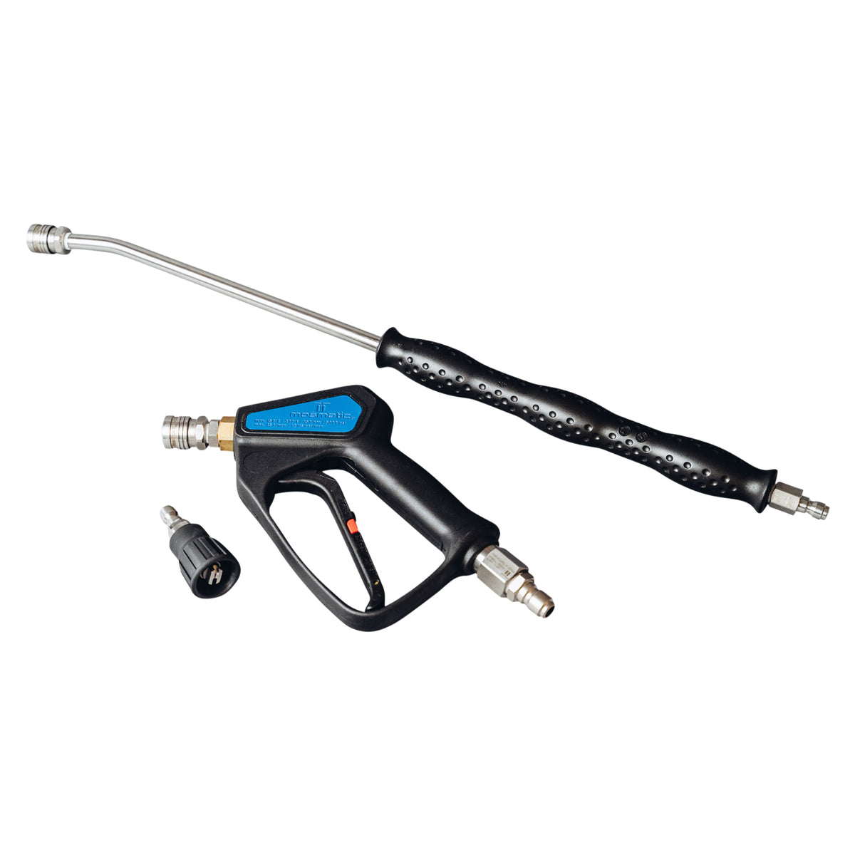 Mosmatic Short Trigger Gun Swivel Bent Lance Spray Nozzle MTM Cannon ...